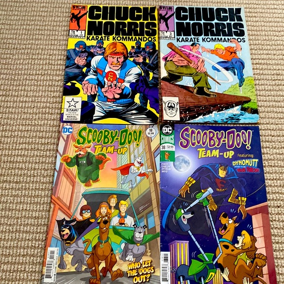 DC Comics | Other | Scooby Doo And Chuck Norris Comics | Poshmark